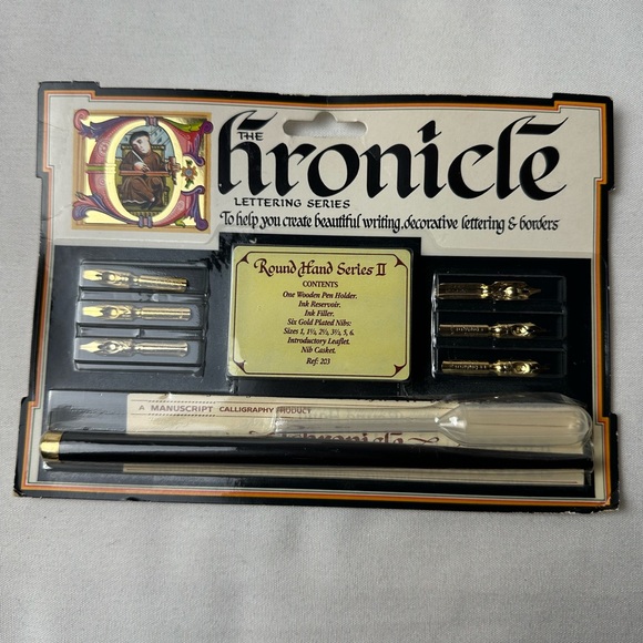 manuscript | Office | Vtg Chronicle Round Hand Series Ii New In The ...